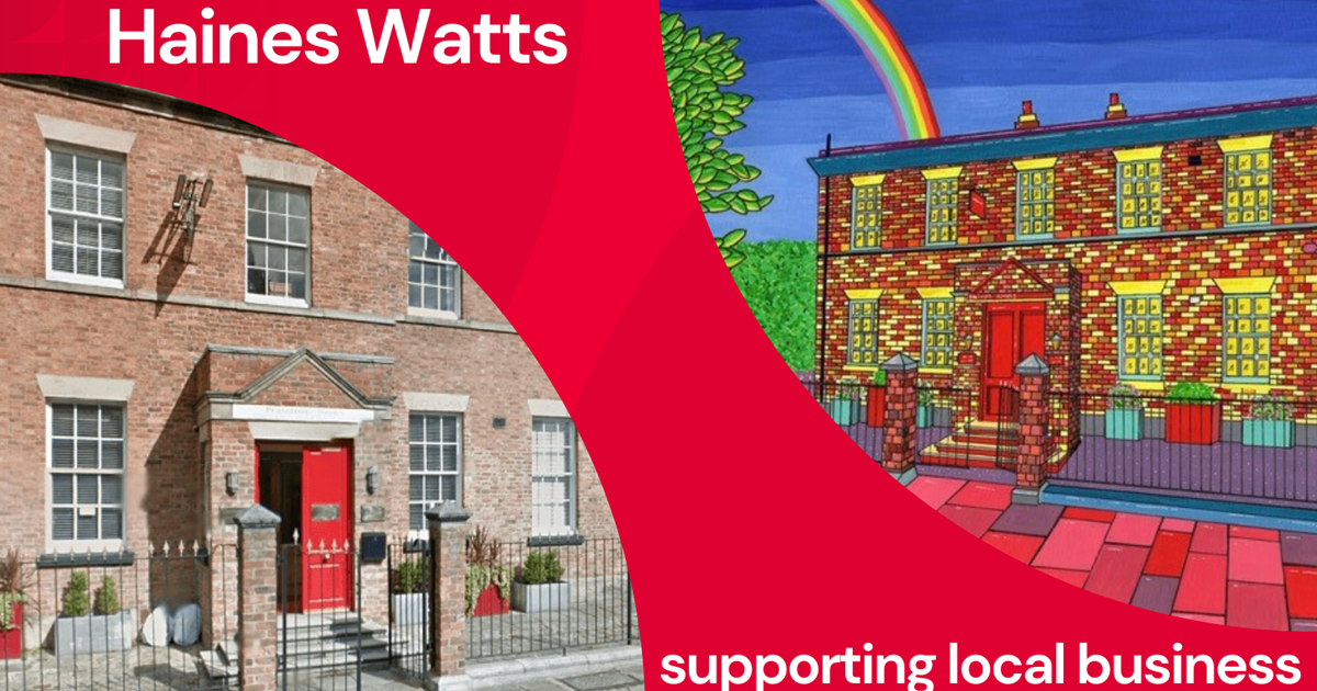 Haines Watts Chester commission artwork of Military House - Haines ...