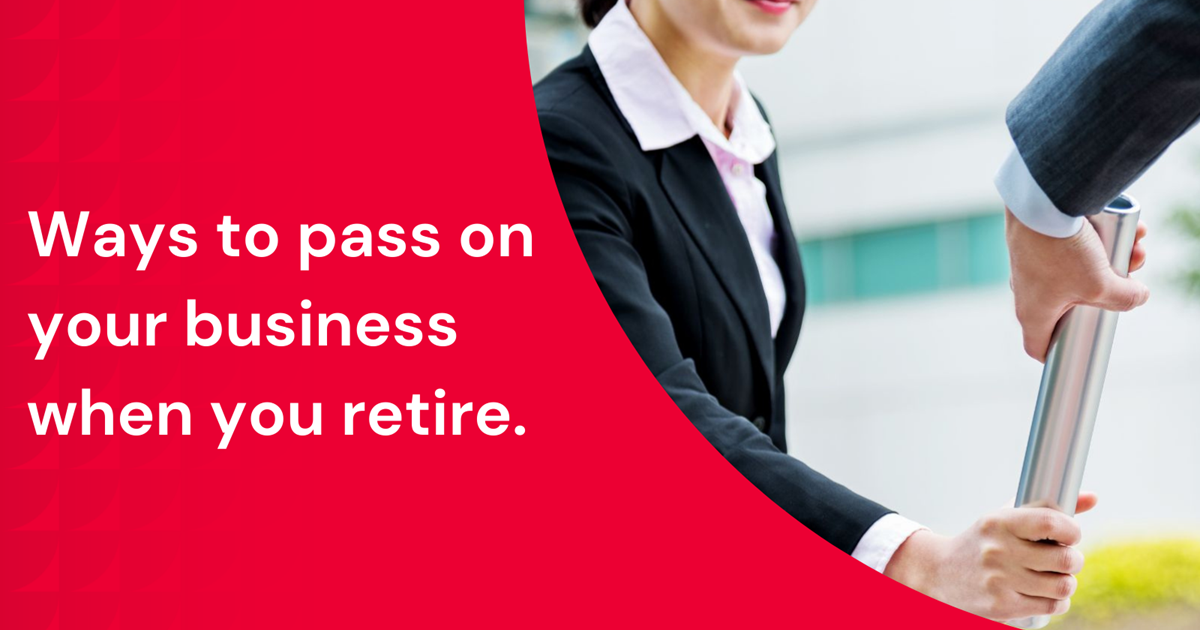Considering passing on your business? Find out why it's crucial to ...
